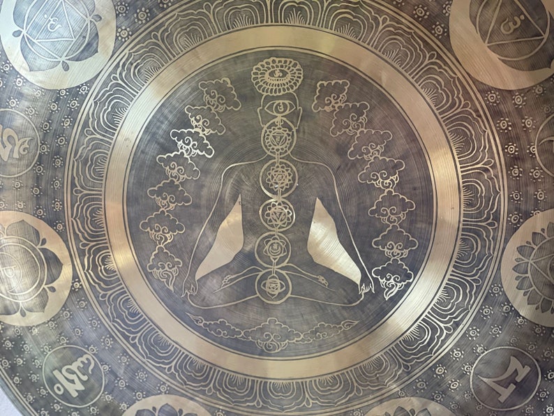 Extra Large Temple Gong - Glorious Arts Crafted Gong in Nepal - Sound ...