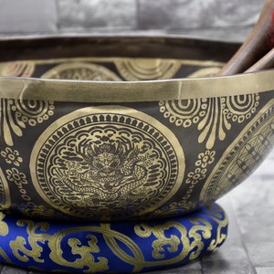 12 Inches 8 Corner Seven Chakra Bowls Flower of Life Scared - Etsy