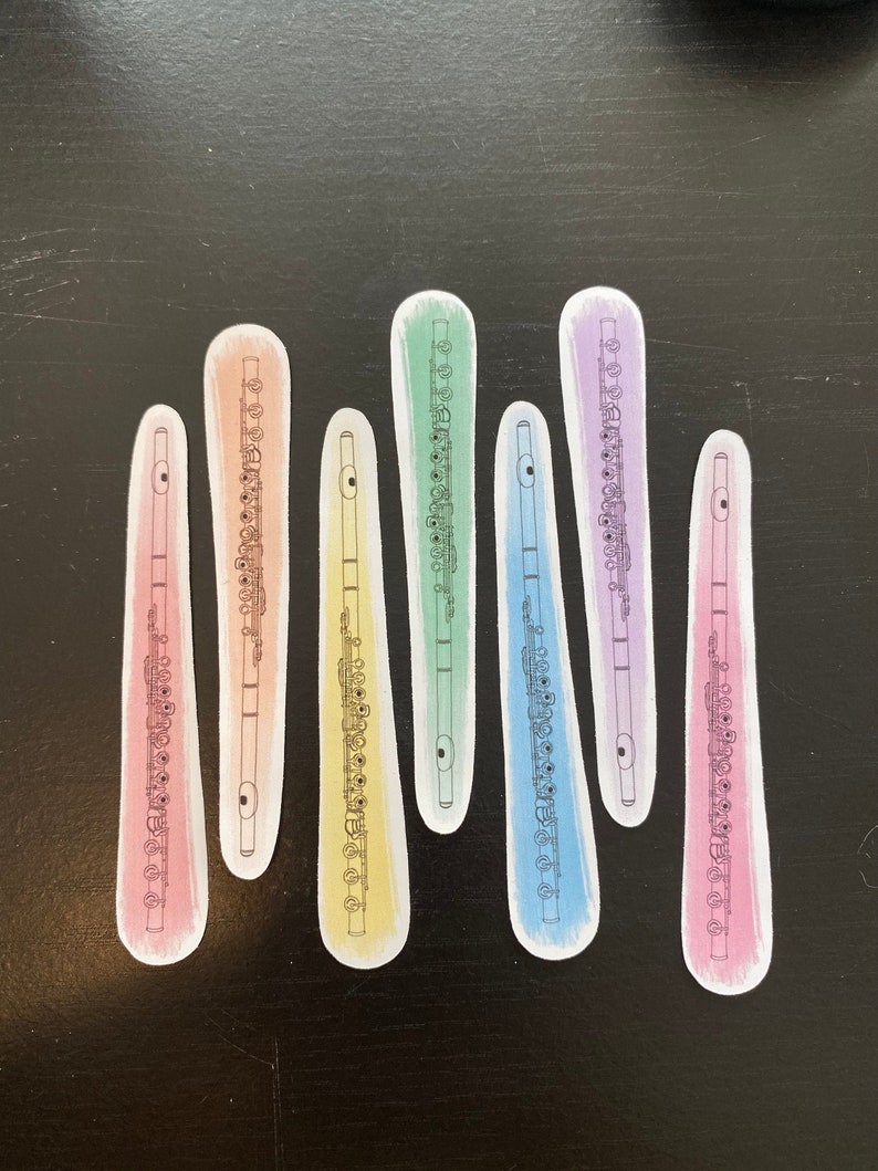 Flute Sticker Flute Magnet Musician Gift Gift for Music - Etsy