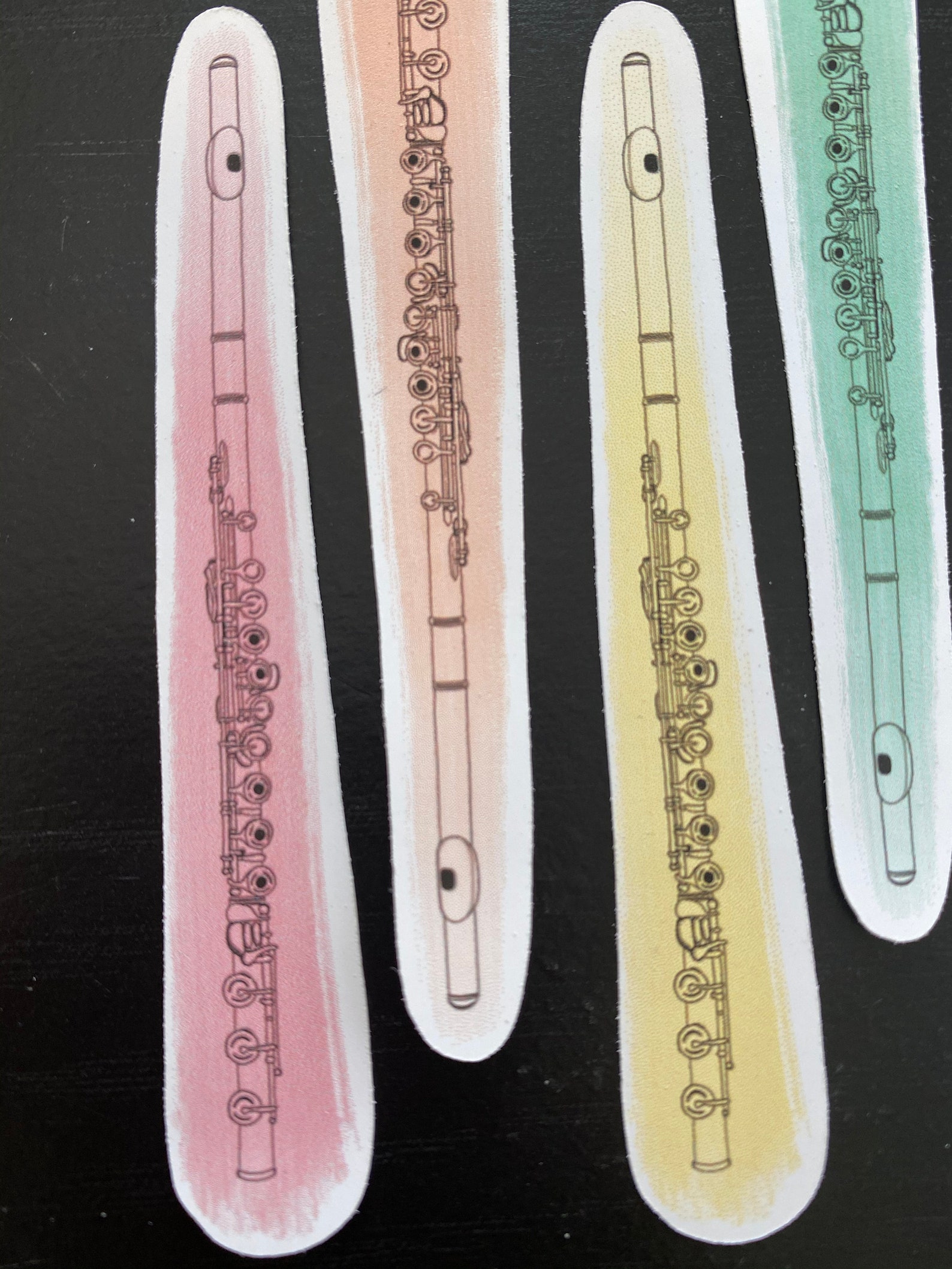 Flute Sticker Flute Magnet Musician Gift Gift for Music - Etsy