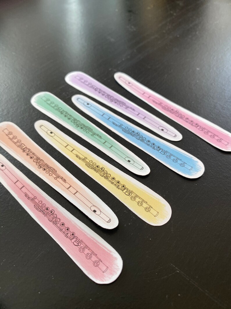 Flute Sticker Flute Magnet Musician Gift Gift for Music - Etsy