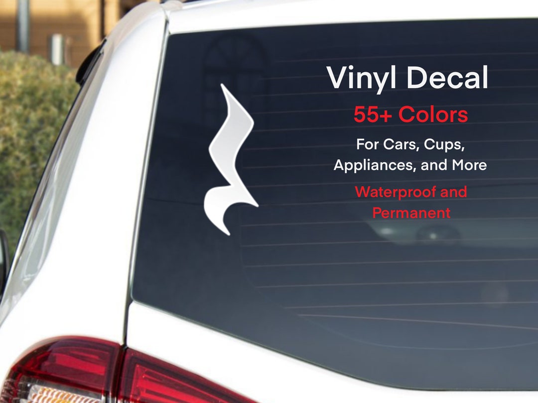 Quarter Rest Vinyl Decal, Music Car Decal, Bumper Sticker, Music ...