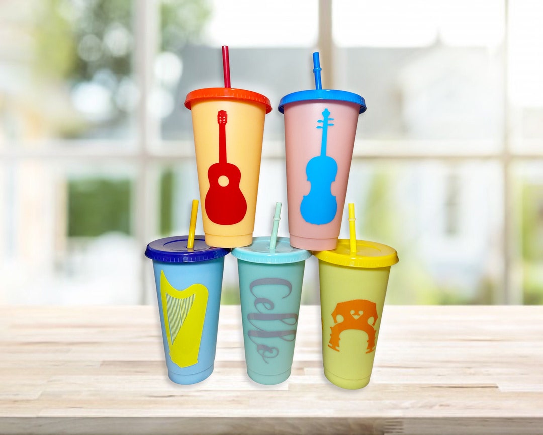 Customized String Instrument Color Changing Cup, Violin, Viola, Cello ...