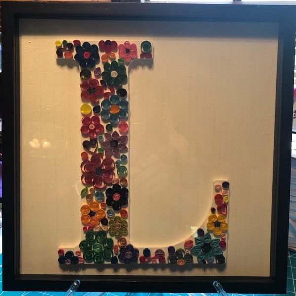 Quilling Initial - Etsy