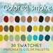 Colored Smoke Procreate Color Palettes Instant Download - Etsy