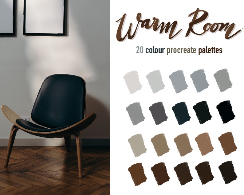 Worm Room Procreate Swatches Worm Tone Colors Procreate Color Palettes ...