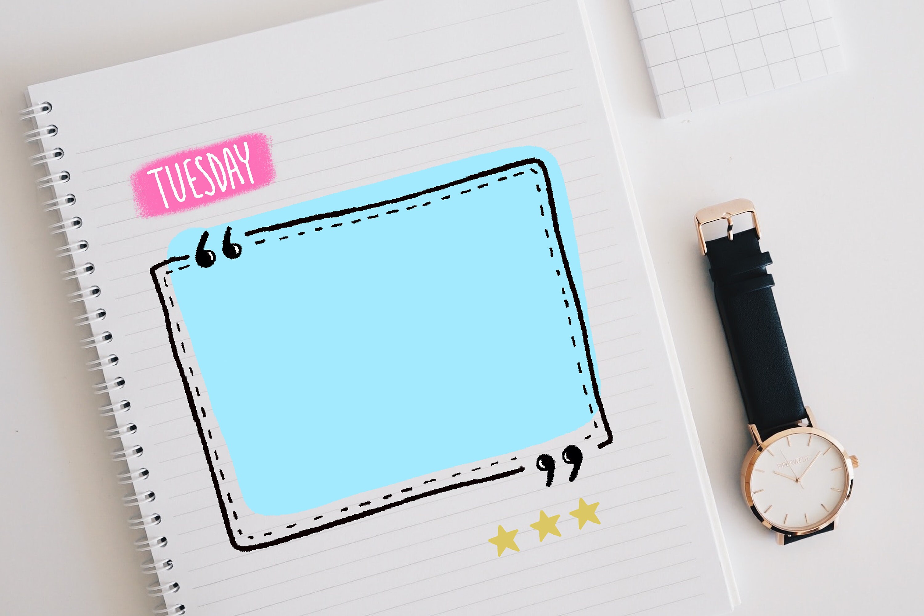 DIGITAL STICKERS Set for 7 Days, Clip Art, PNG, Planner Stickers ...