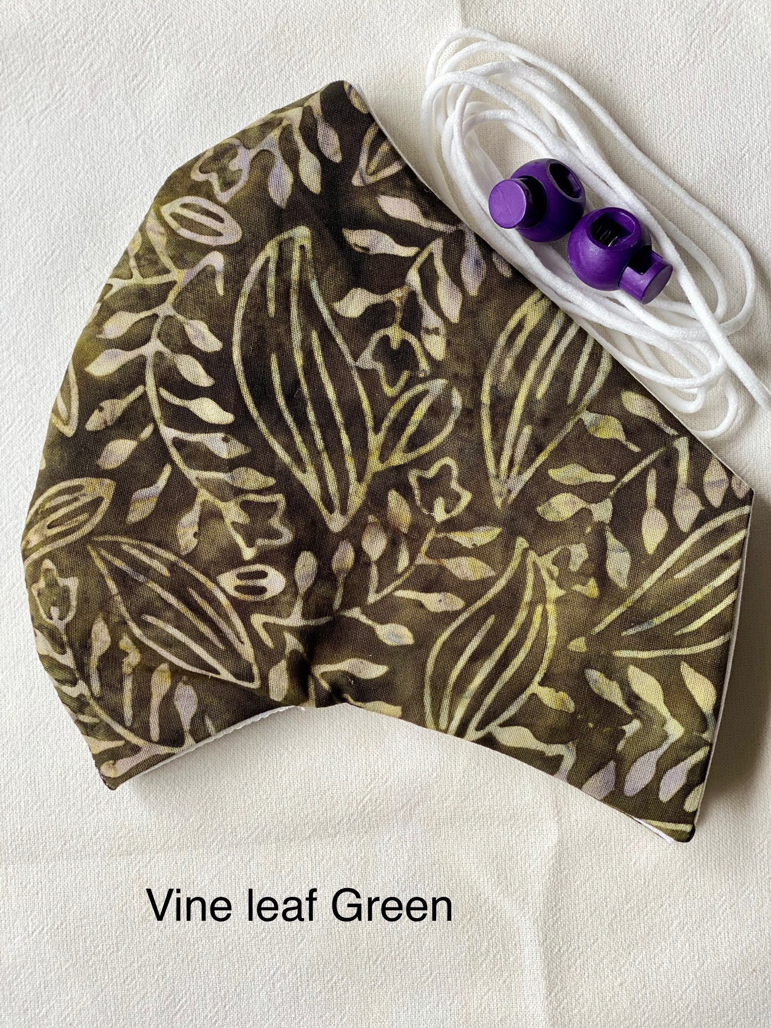 Batik Face Mask Handmade 3 Layers 3 Ply by Jesse Pattern 4 Sizes With ...