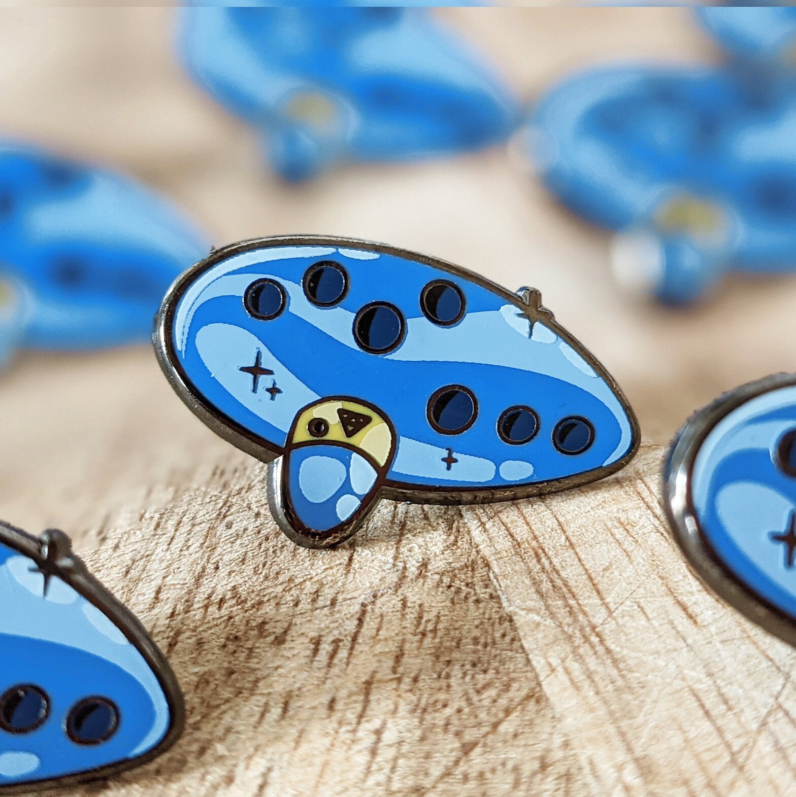 Ocarina Enamel Pin From Zelda Ocarina of Time NEW SIZE & - Etsy