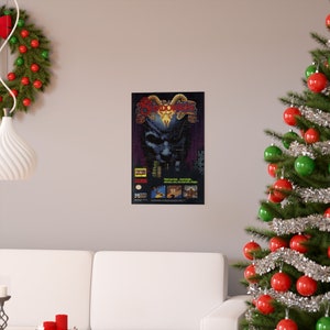 Shadowrun Classic RPG Poster: Retro 80s 90s Gaming Vintage Style Print ...