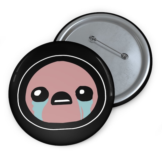 Binding of Isaac Pin Buttons: Crying Isaac Custom-made Safety - Etsy