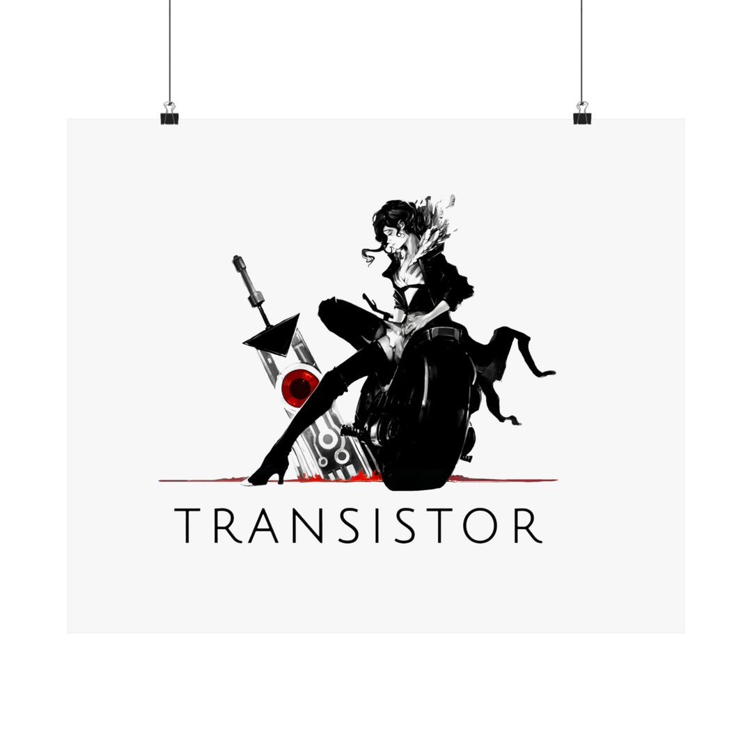 Transistor Matte Poster: Horizontal Gaming Poster - Etsy