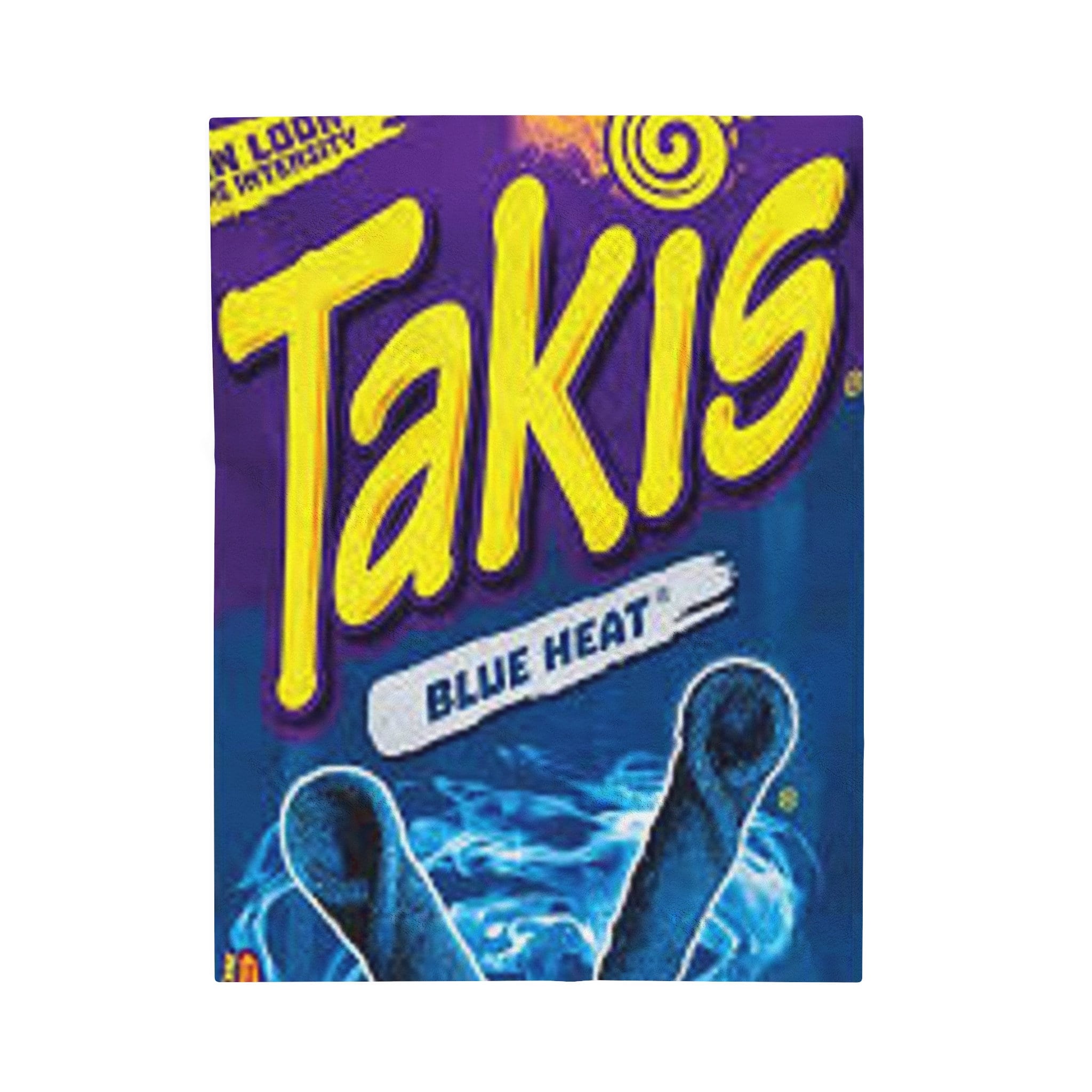 Blue Heat Takis Fuego Plush Blanket - Etsy
