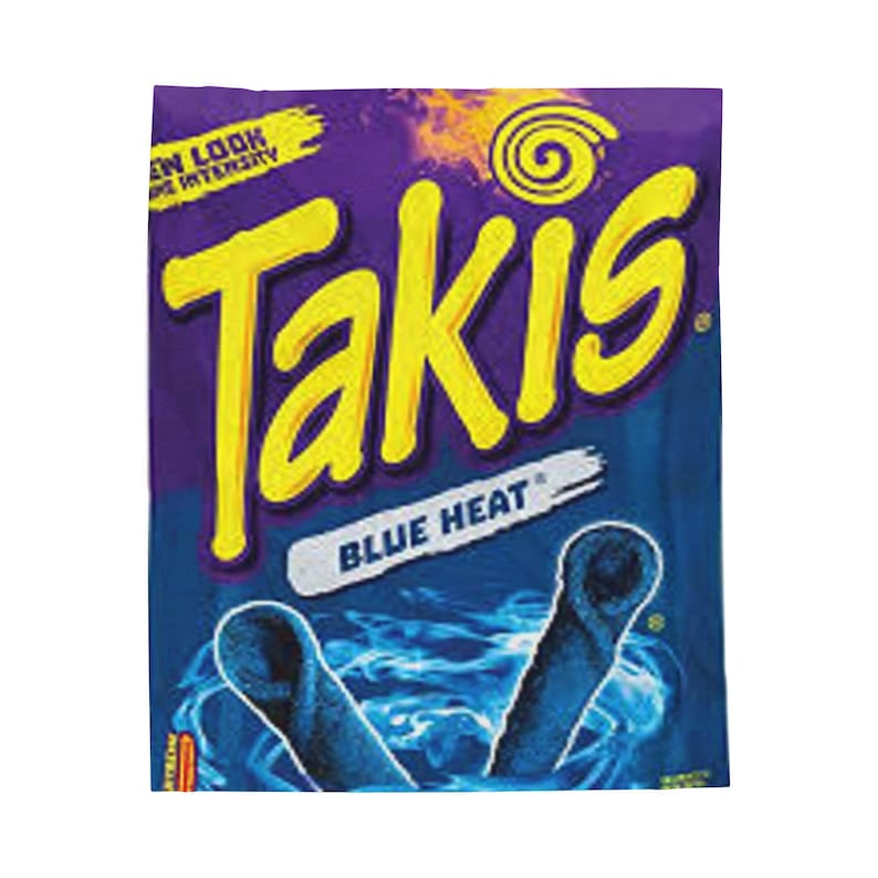 Blue Heat Takis Fuego Plush Blanket - Etsy