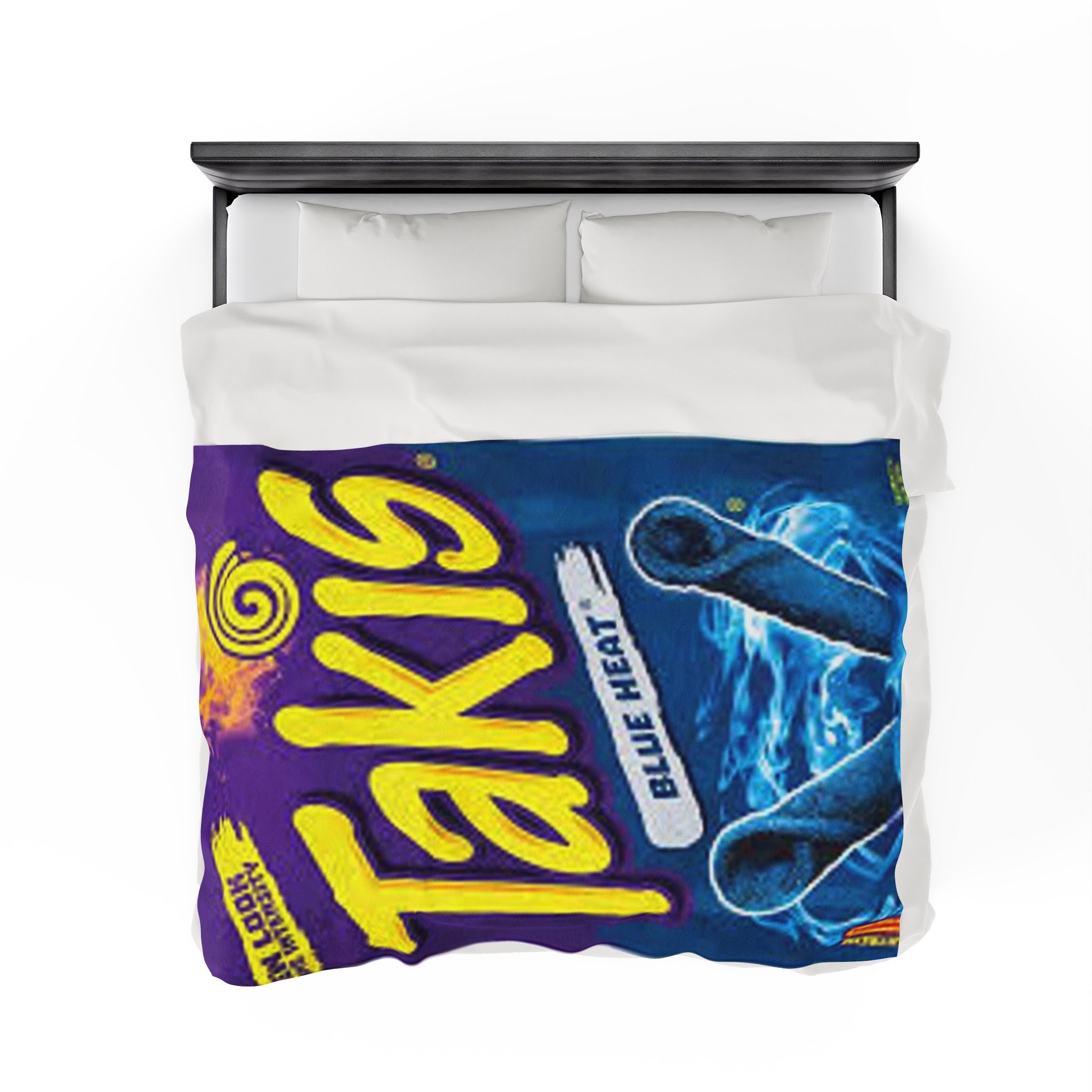Blue Heat Takis Fuego Plush Blanket - Etsy