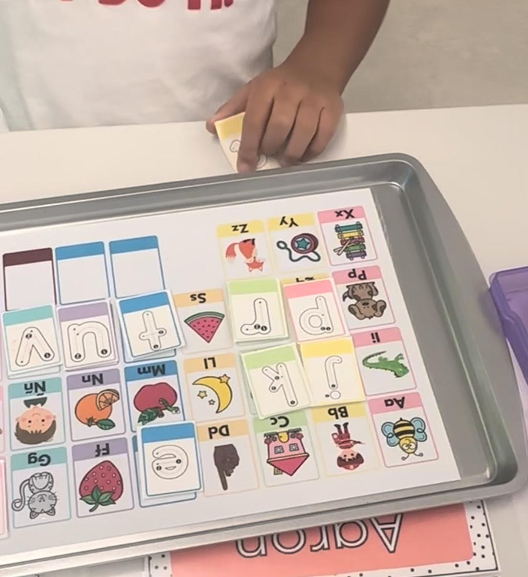 English Alphabet Mat Interactive Letter Activity Homeschool Phonics - Etsy