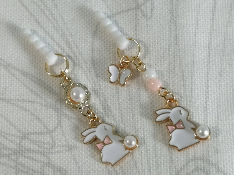 Phone Dust Plug, Bunny Butterfly | Accessories, Anti Dust, Gold, Mobile ...