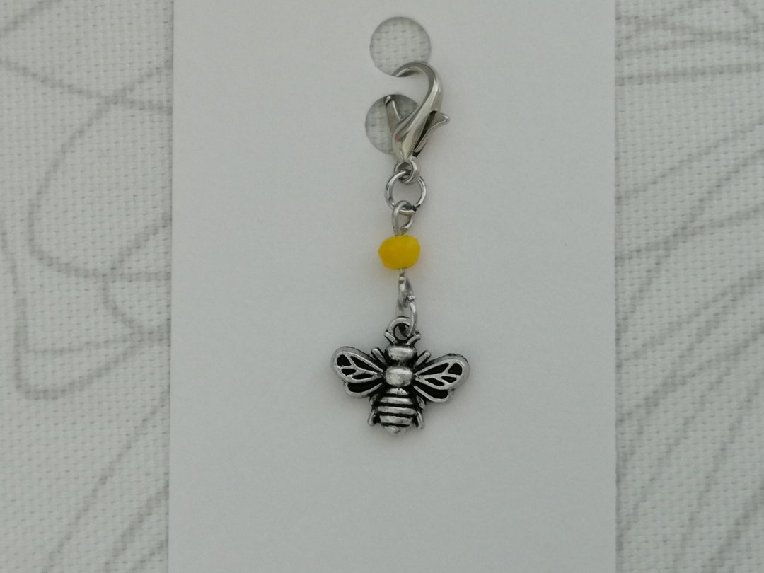 Customizable Phone Charm, Honey Bee Hanger, Dust Plug, Phone Strap ...