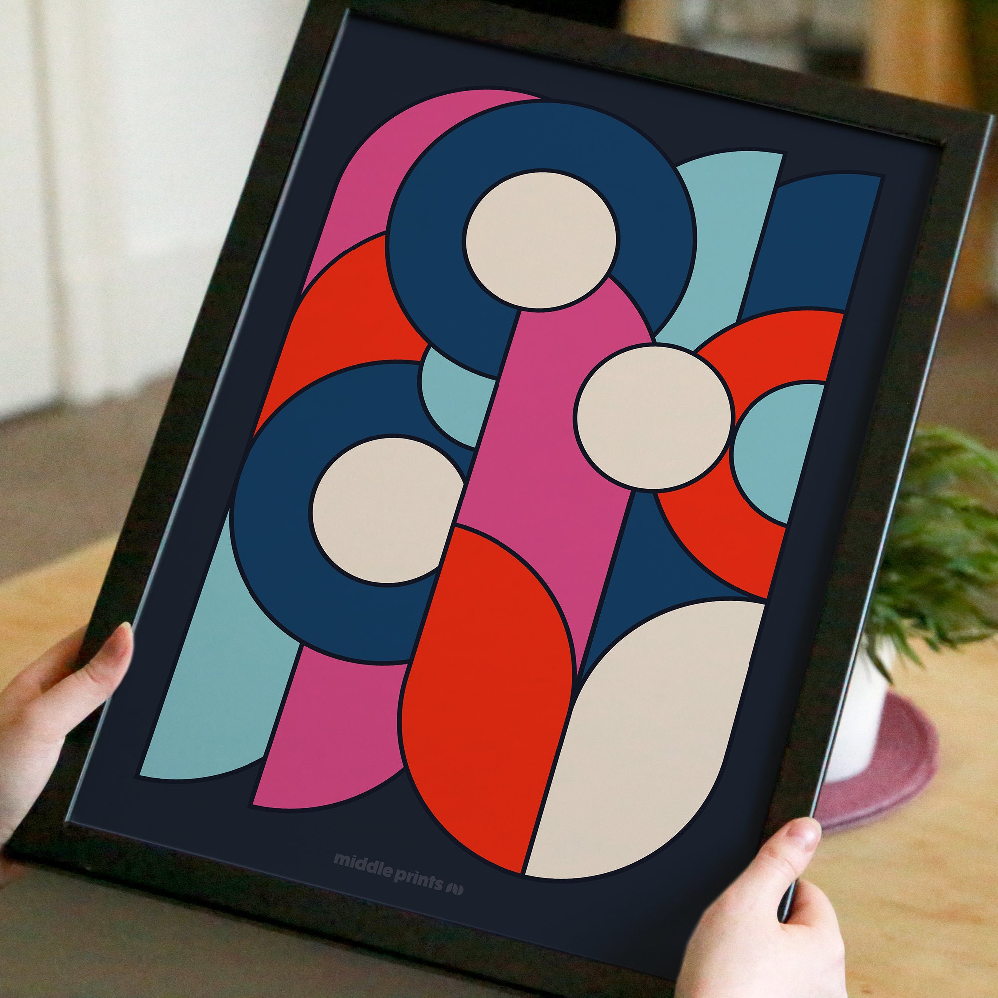 Geometric Wall Art Print Geometric Print Modern Art - Etsy