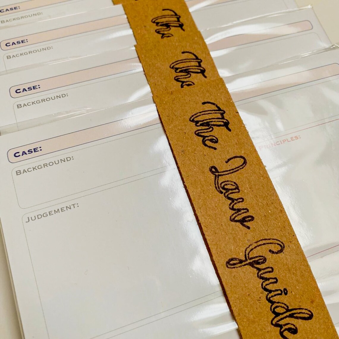 Law Flashcards | for Law Students | 300 Gsm - Etsy