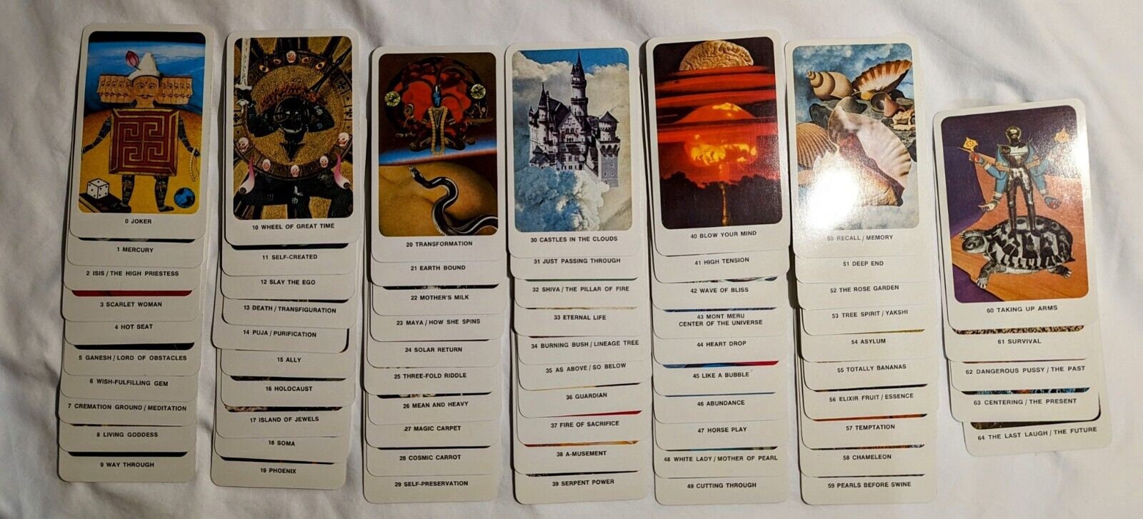 The Secret Dakini Oracle Tarot Card Deck And Guidebook Excellent Condition Rare Vintage Etsy