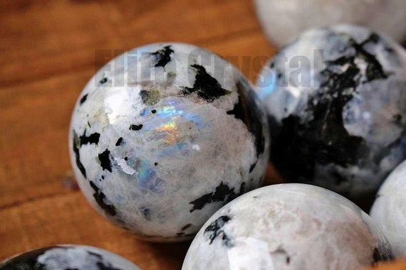 Bulk 1 KG Rainbow Moonstone Sphere Wholesale Rainbow | Etsy