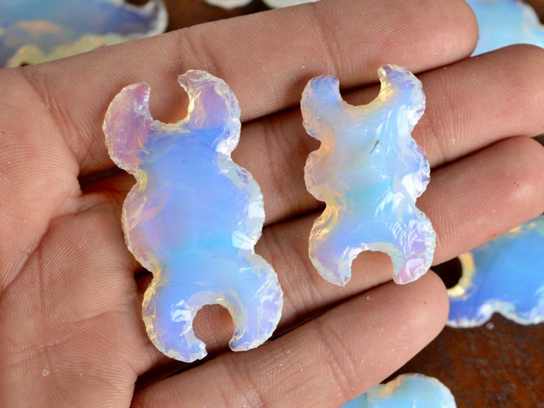 50 Pieces Opal Moonstone Opal Triple Moonstone Triple Moon - Etsy