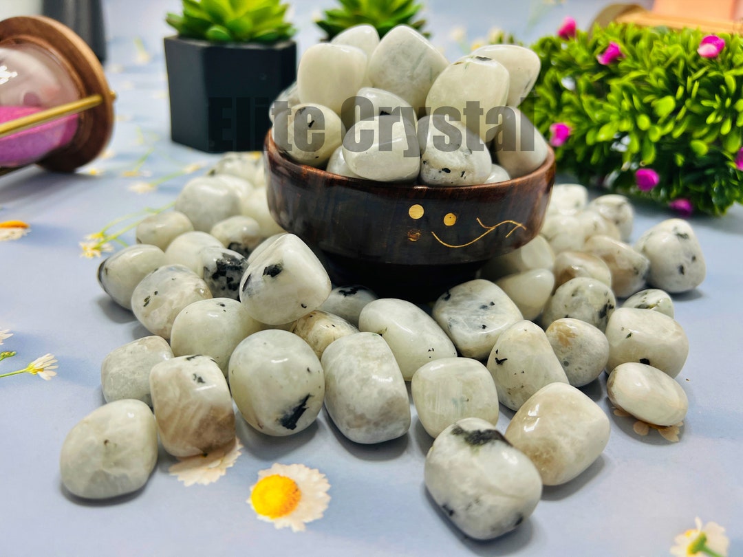 Bulk 1 Kg Rainbow Moonstone Tumbled Stone | Wholesale Moonstone Tumbles ...