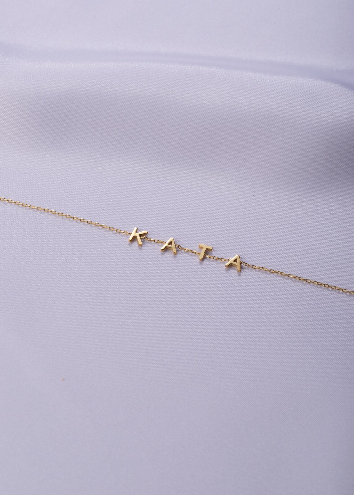 Custom Letter Bracelet Name Initial Bracelet Personalized - Etsy