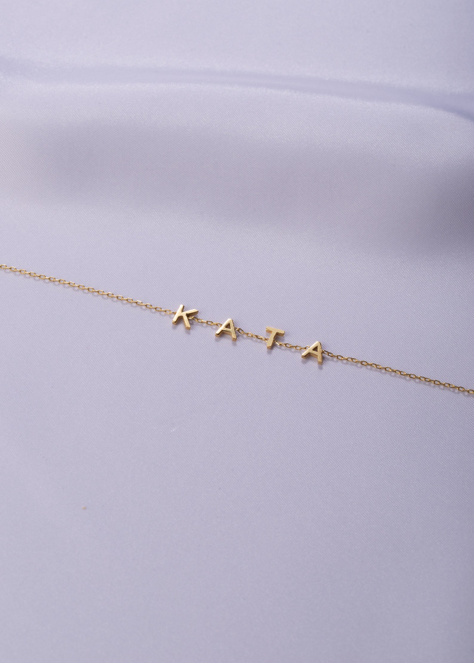 Custom Letter Bracelet Name Initial Bracelet Personalized - Etsy