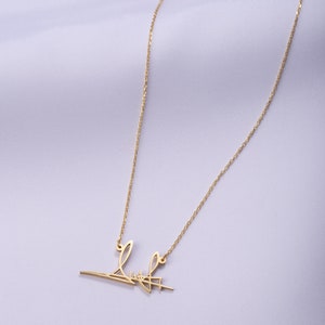 Actual Signature Necklace - Meaningful Personalized Signature Necklace ...