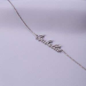 Custom Handwriting Bracelet - Personalized Bracelet - Silver Name ...