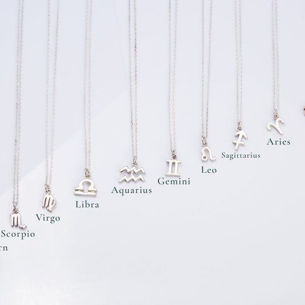 Zodiac Necklace - Etsy