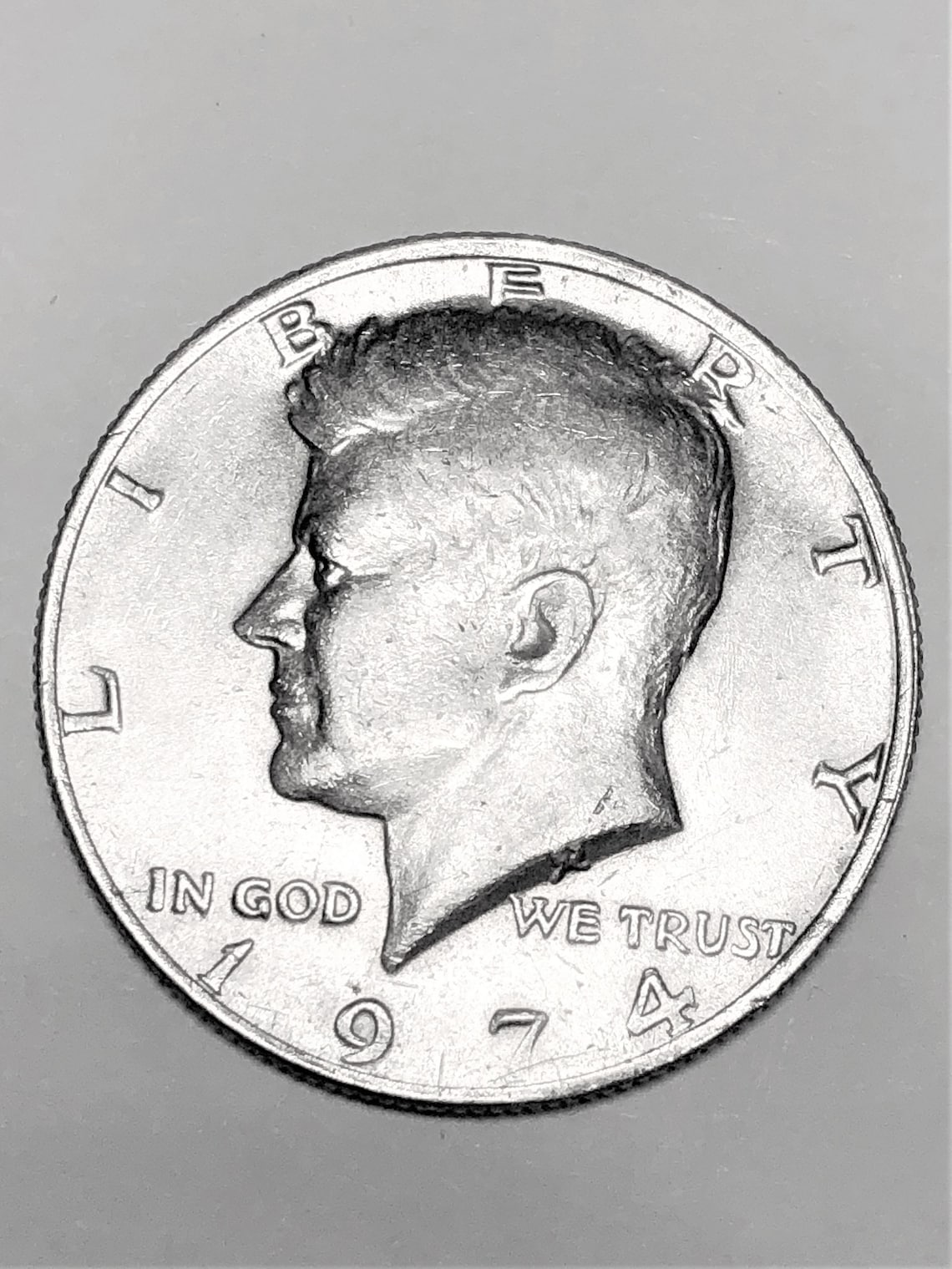 1974 50C Kennedy Coin in Excellent Condition With Doubled Die Date. - Etsy