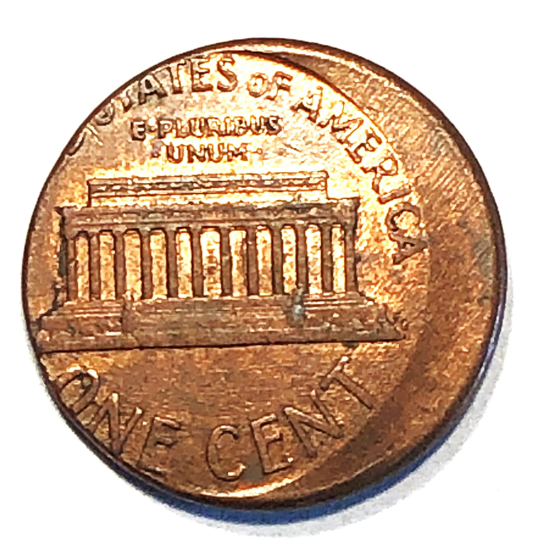 1987 Cents Coin With Offset Stamping Error - Etsy