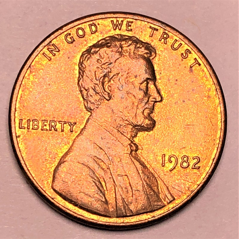 1982 Penny Small Date - Etsy