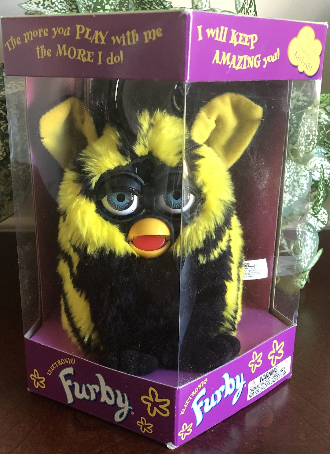 1999 Original Tiger Electronics Furby Toy in Original Box Un-opened ...