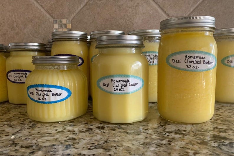 Ramzan Pure Homemade Desi Ghee - Etsy
