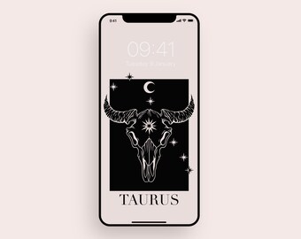 Taurus Background - Etsy