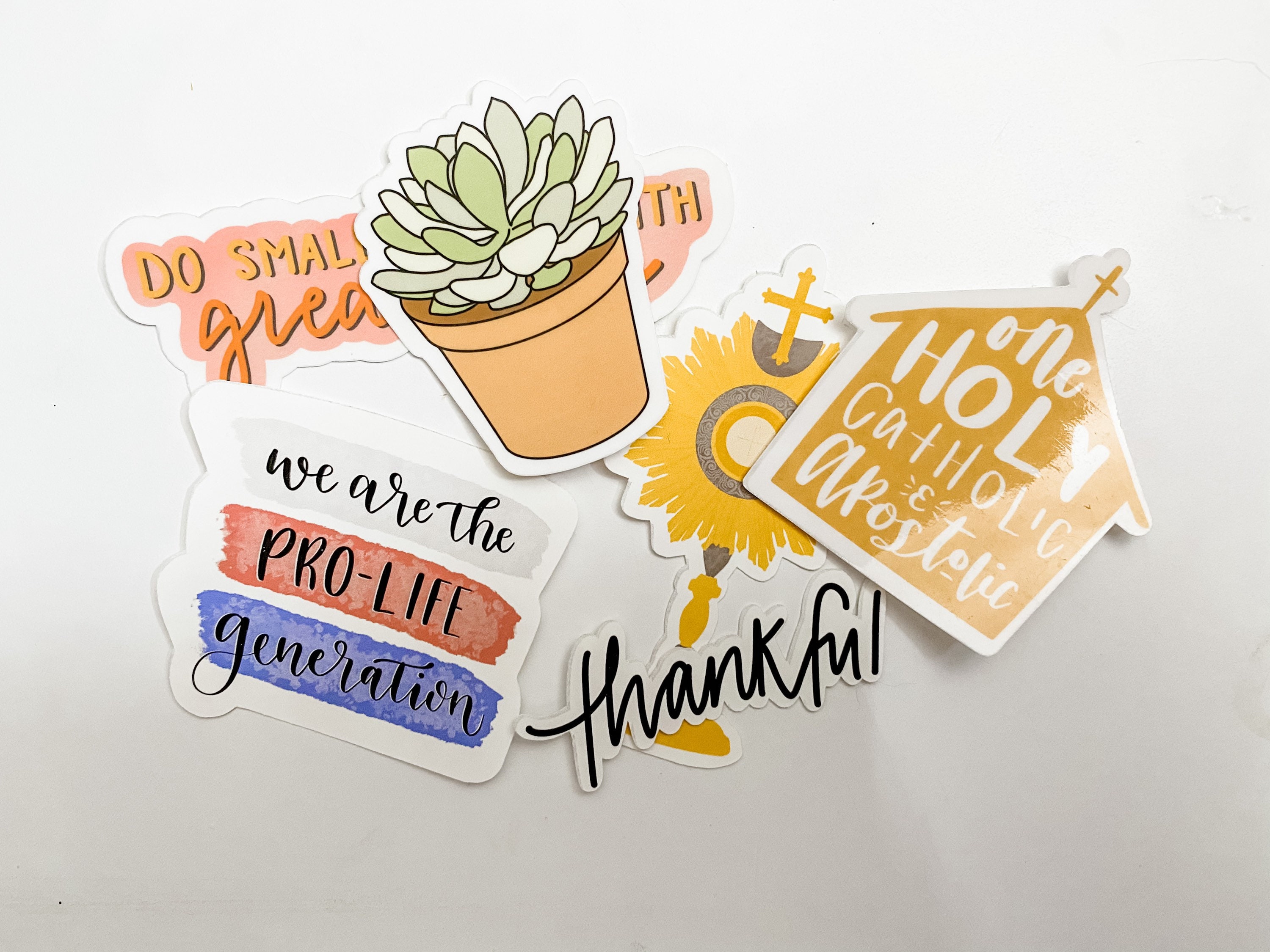 SET OF 6 Sticker Pack You Choose Any Six 6 Stickers | Etsy