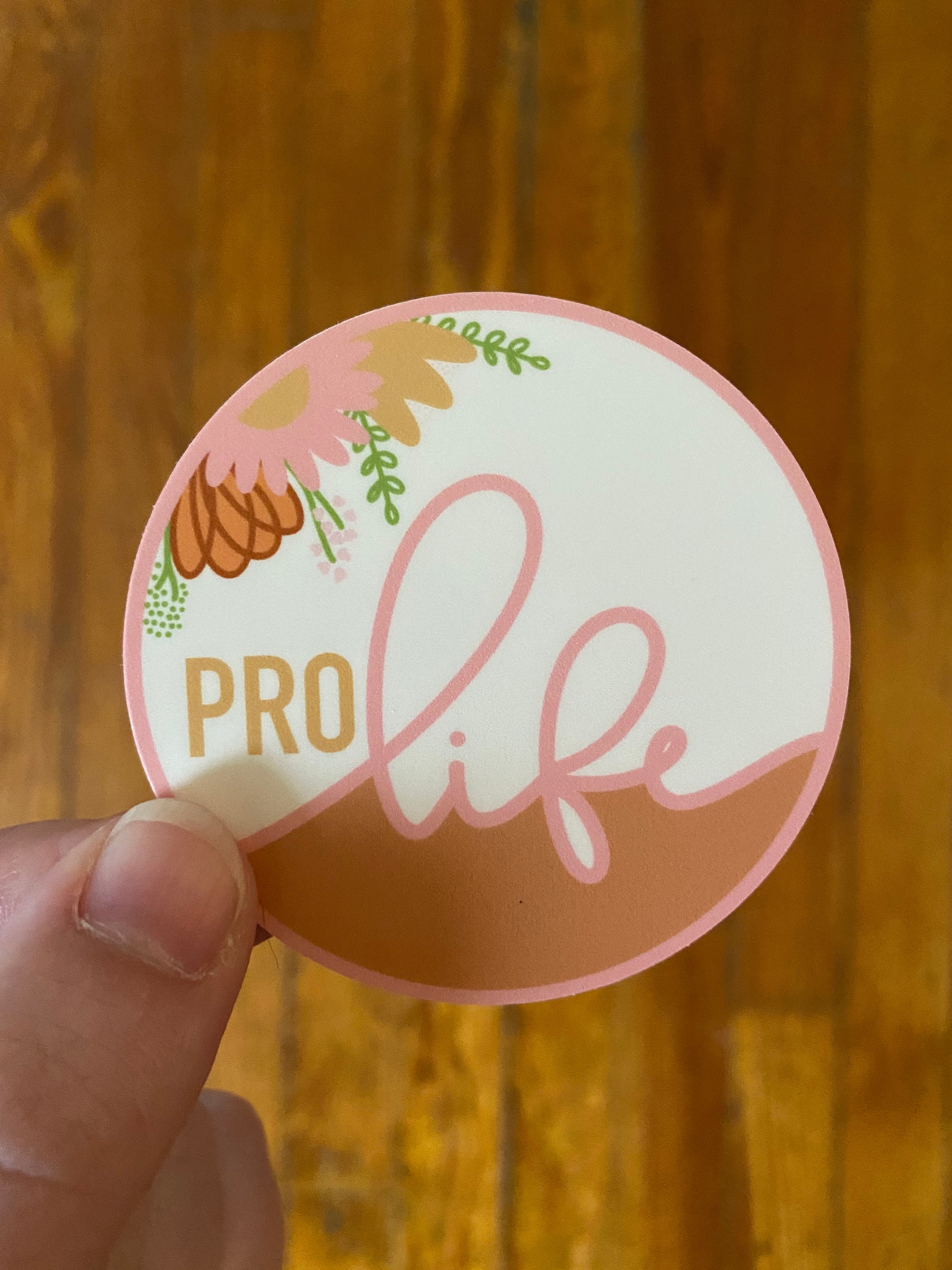 Pro-life Sticker Pro-life Conservative Republican Sticker - Etsy