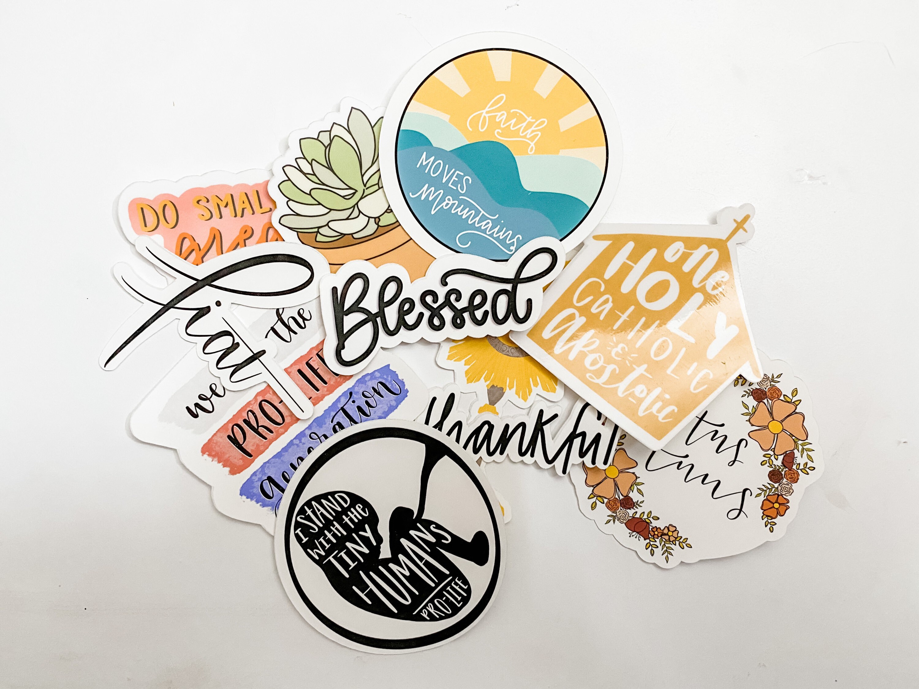 SET OF 3 Sticker Pack You Choose Any Three 3 Stickers | Etsy