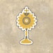 Monstrance Eucharistic Adoration Catholic Sticker Jesus | Etsy