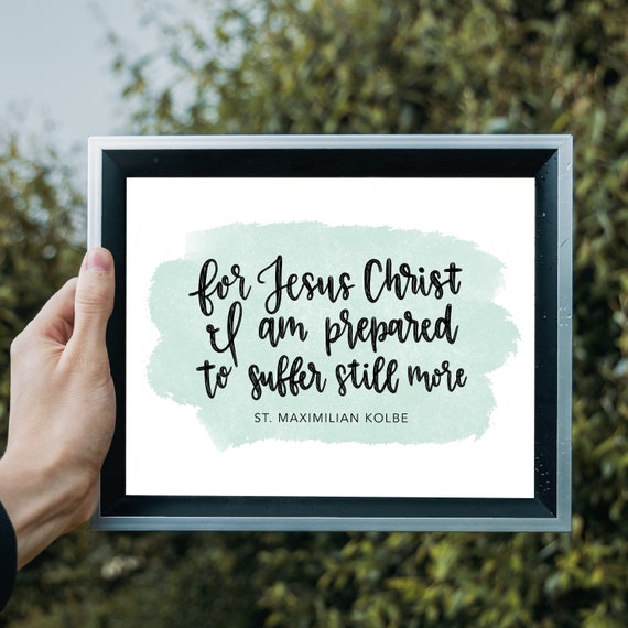 Digital Download Print for Jesus Christ I Am Prepared to - Etsy