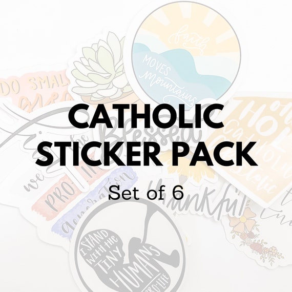 SET OF 6 Sticker Pack You Choose Any Six 6 Stickers | Etsy