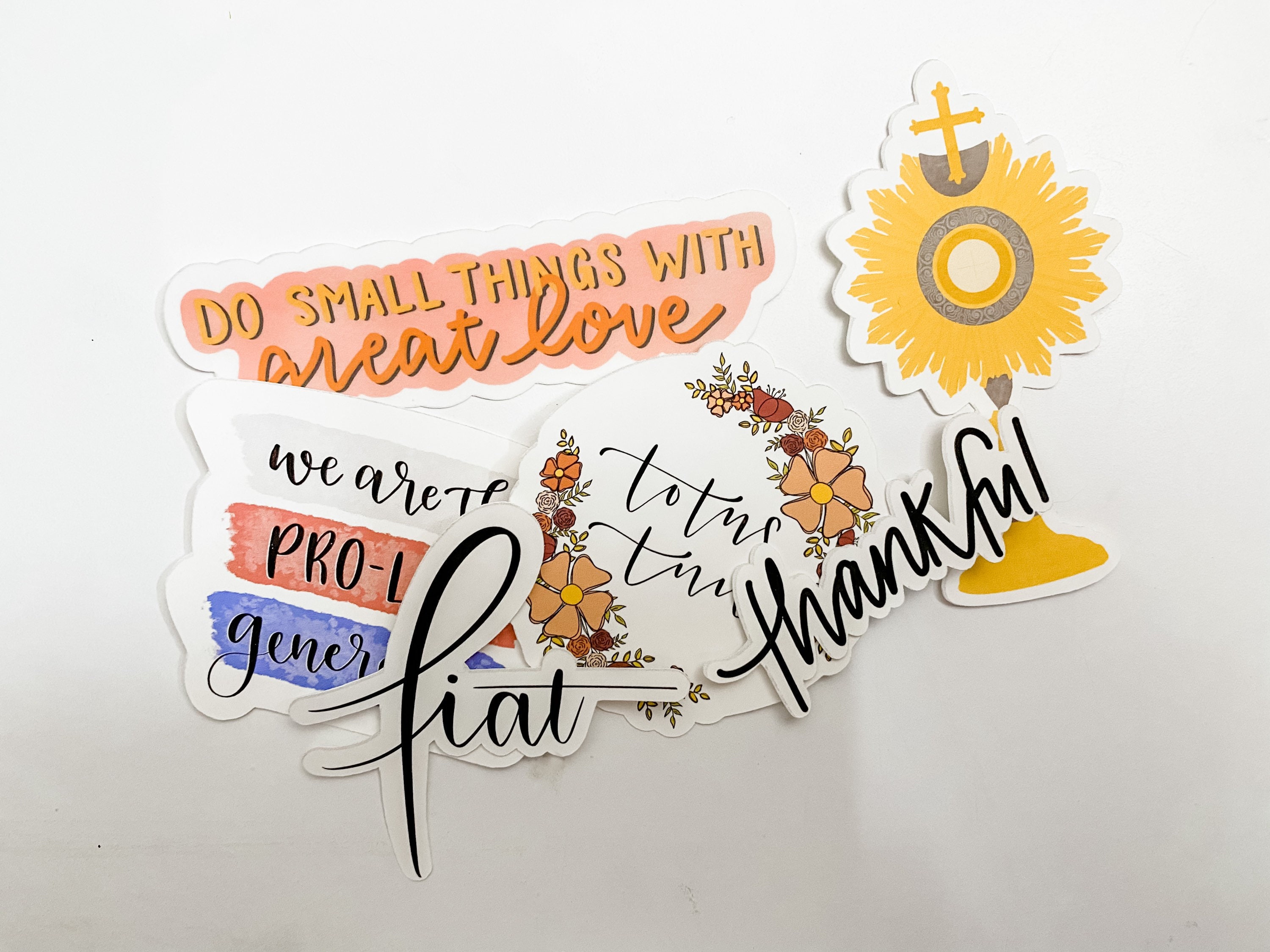 SET OF 6 Sticker Pack You Choose Any Six 6 Stickers - Etsy