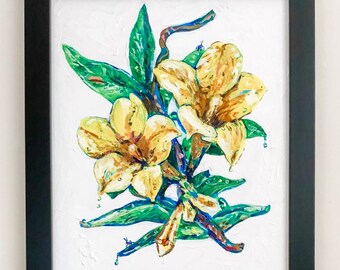 Yellow Jessamine Wall Art - Etsy