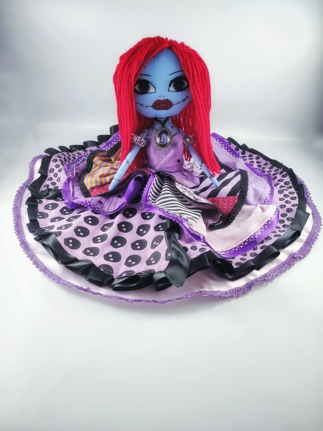 Nightmare Before Christmas Sally Doll. Large OOAK Heirloom Art Doll ...