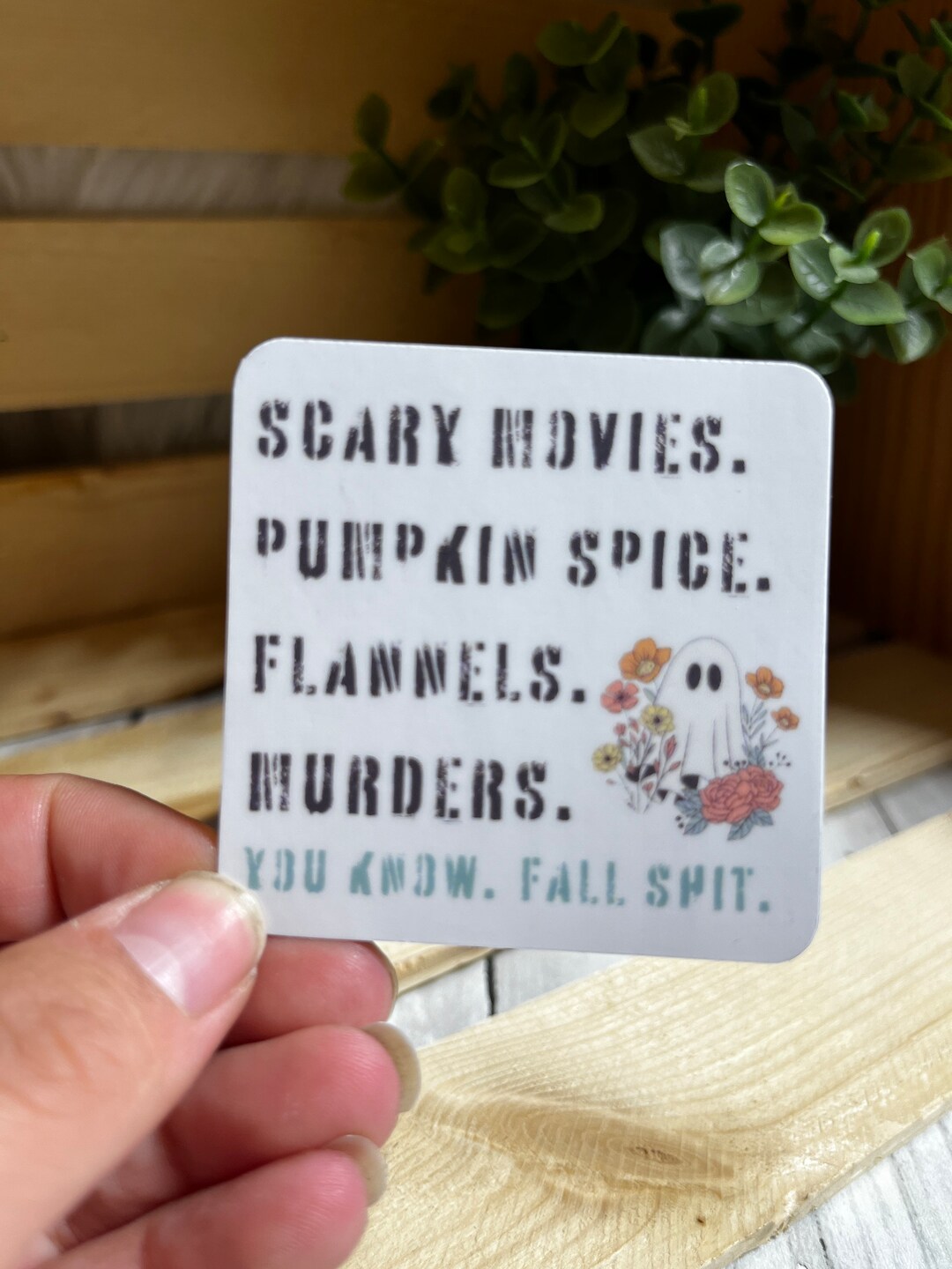 Fall Shit Sticker Water Bottle Sticker Water Resistant Fall Sticker ...