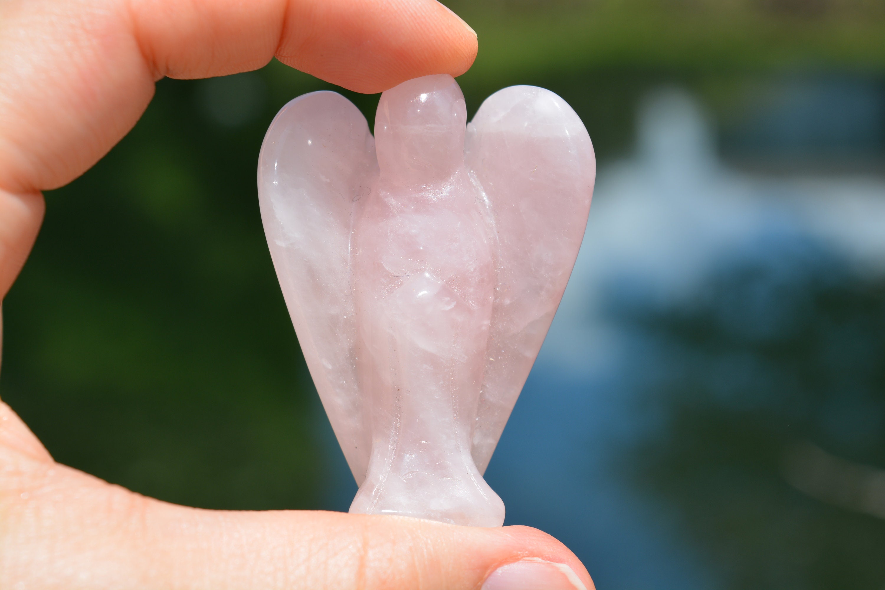 Crystal Angel Rose Quartz Angel Sodalite Angel Clear Quartz - Etsy